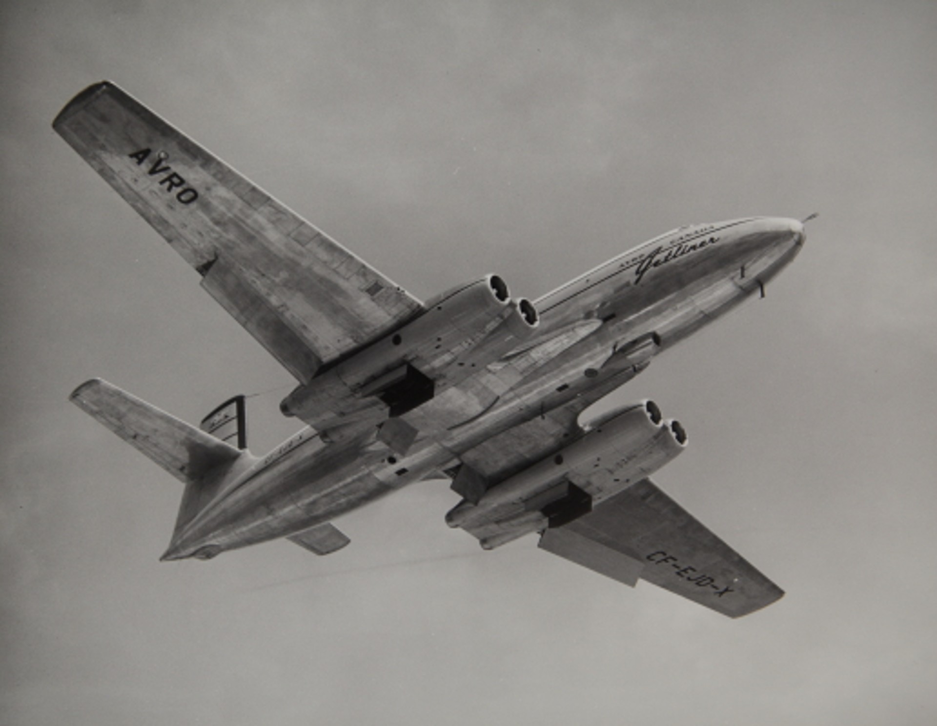 First Flight of Avro Canada Jetliner 10-August -1949 – Canadian ...
